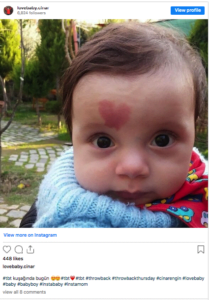 Baby born with ‘heart’ birthmark became world famous in 2015 – here’s ...