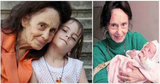 At the age of 66, woman gave birth to her first child: Today, this is ...