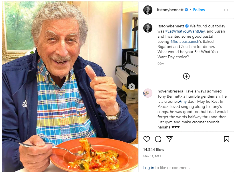 Music legend Tony Bennett is battling Alzheimer’s diagnosis - Story Url