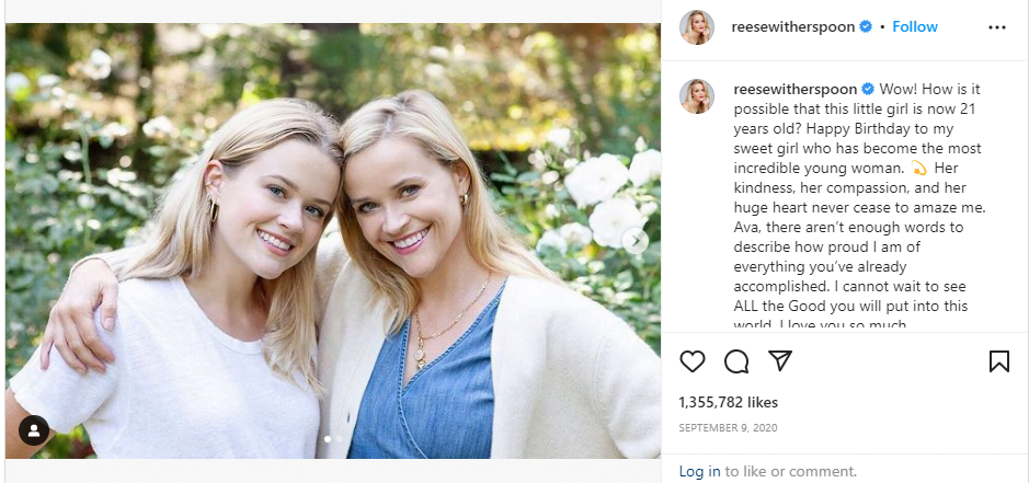 Reese Witherspoon’s daughter Ava is all grown up, and she’s the ...