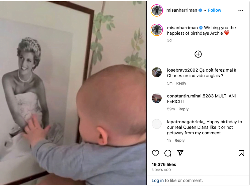 Meghan and Harry’s friend shares picture of Archie – inside his ‘low ...